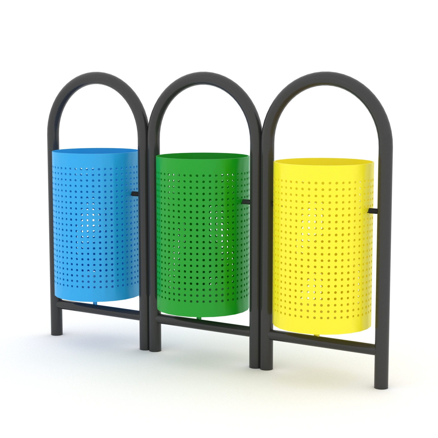 Trippel Papperskorg Maj - Nordic Play